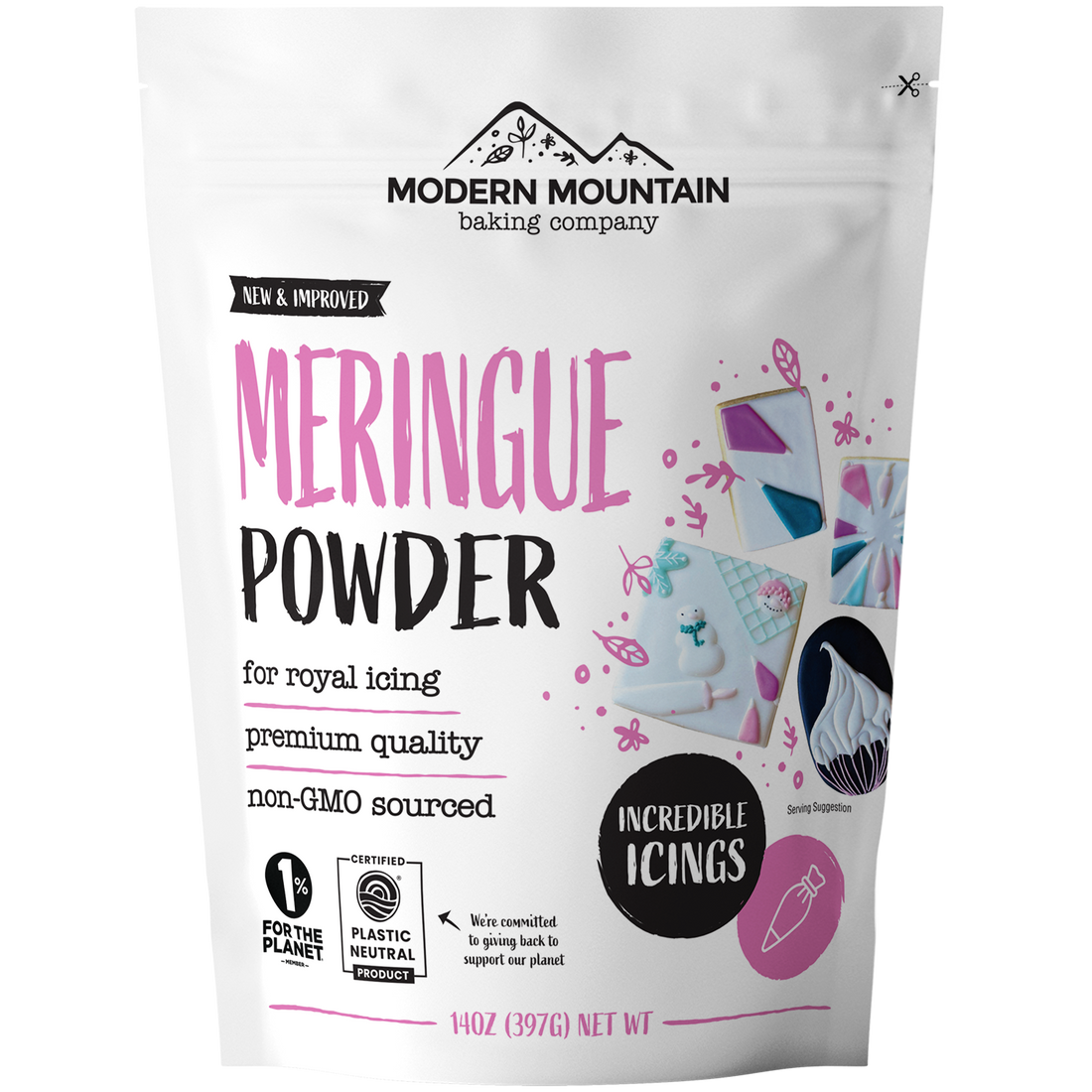 Meringue Powder (14 oz) Premium Meringue Powder For Royal Icing ...