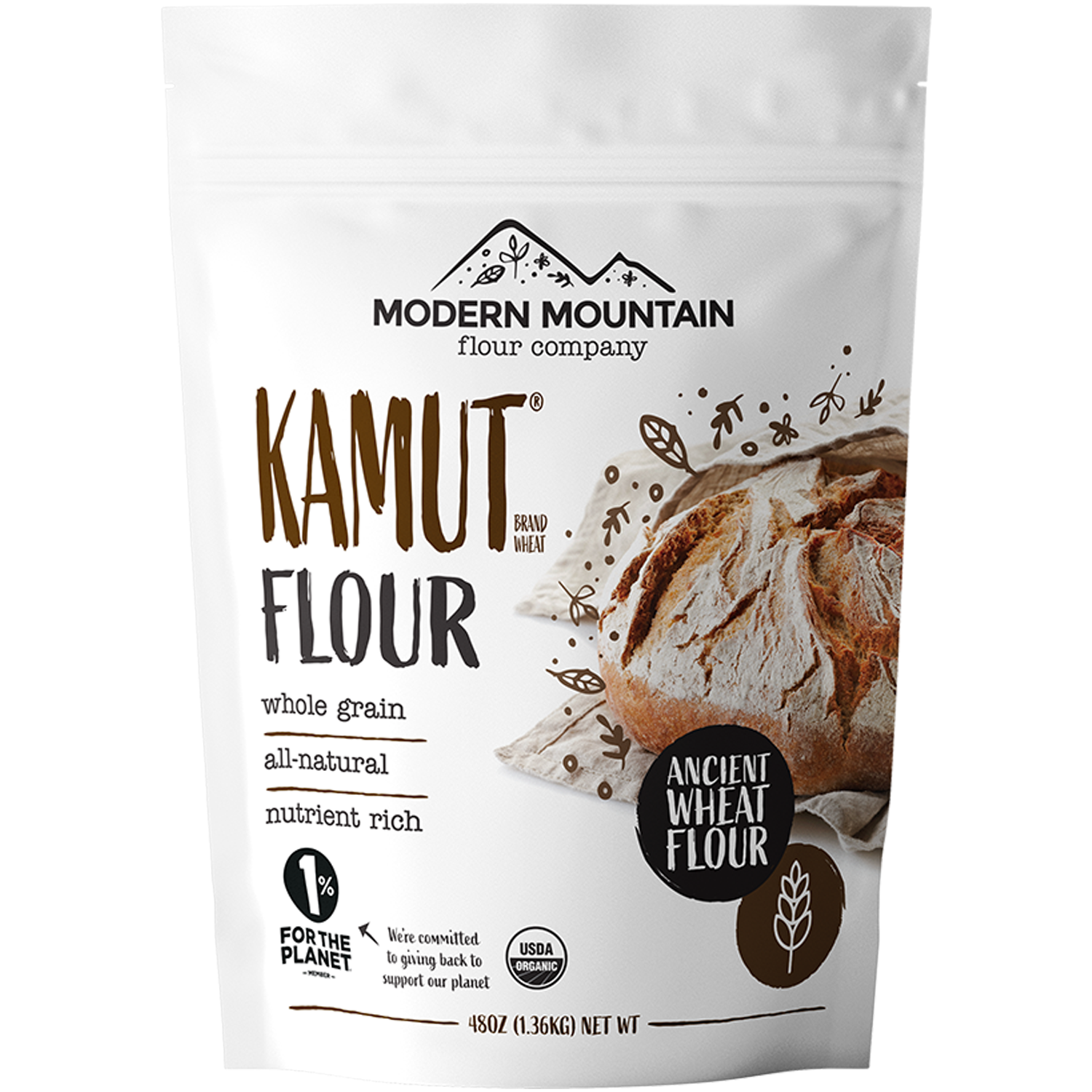 Kamut Flour (3 lb) – Modern Mountain Baking Company